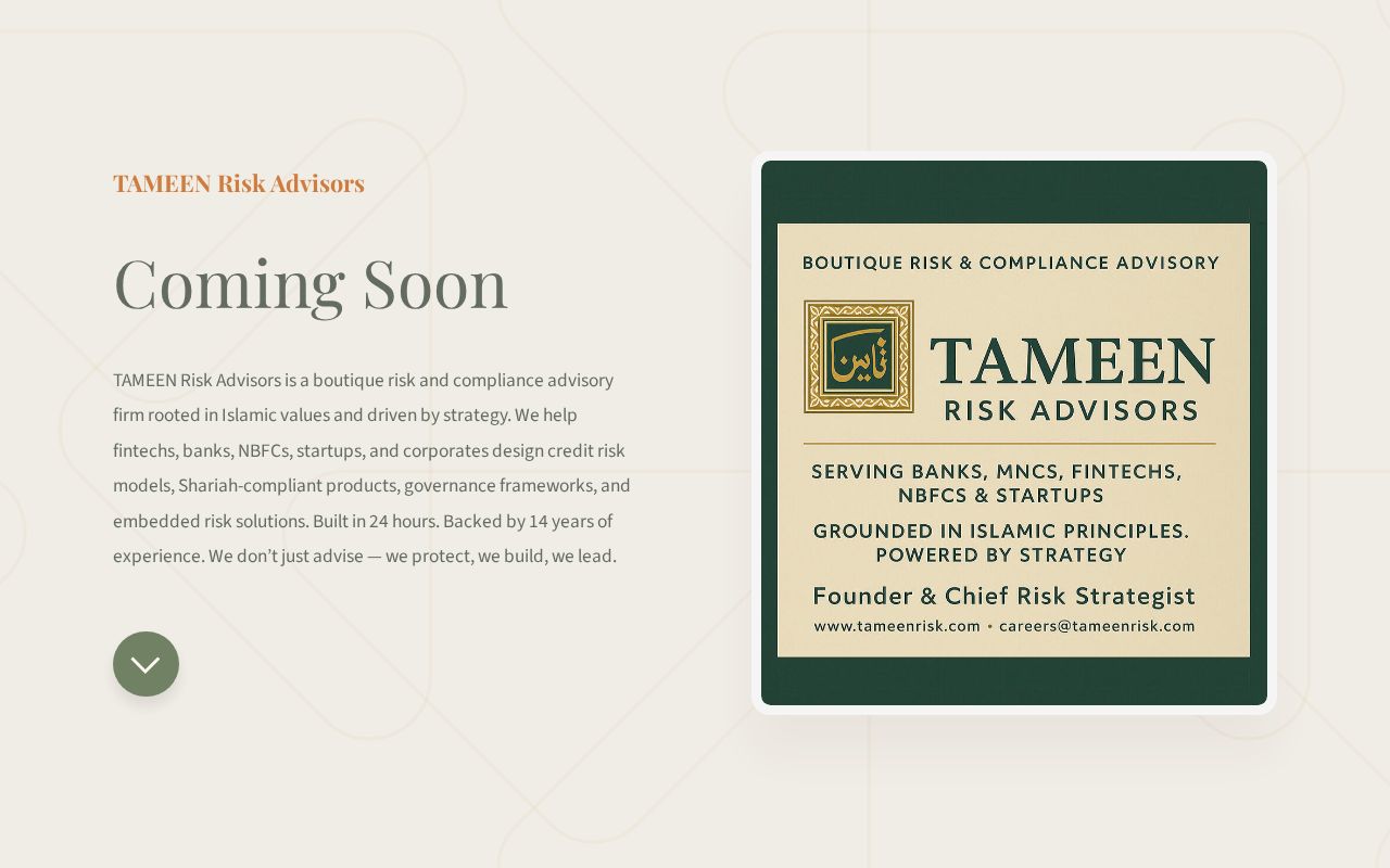 TAMEEN Risk Advisors